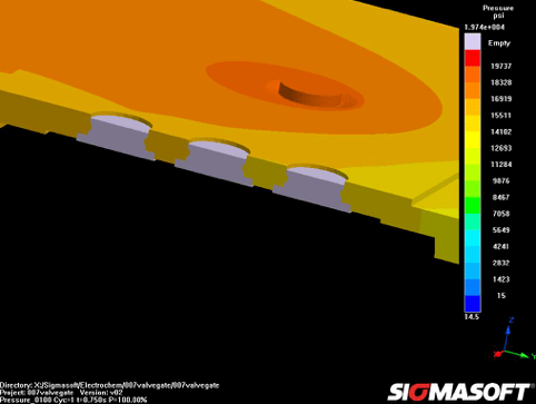 Using Mold Flow Simulation for Injection Molded Parts