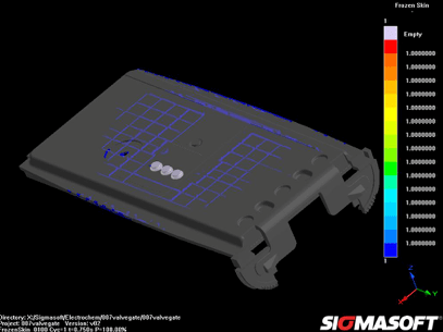 Using Mold Flow Simulation for Injection Molded Parts