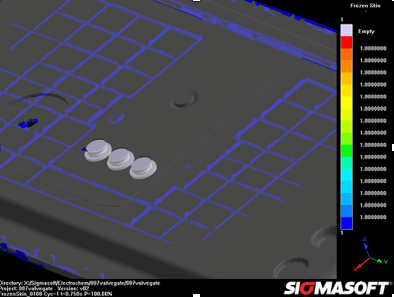 Using Mold Flow Simulation for Injection Molded Parts